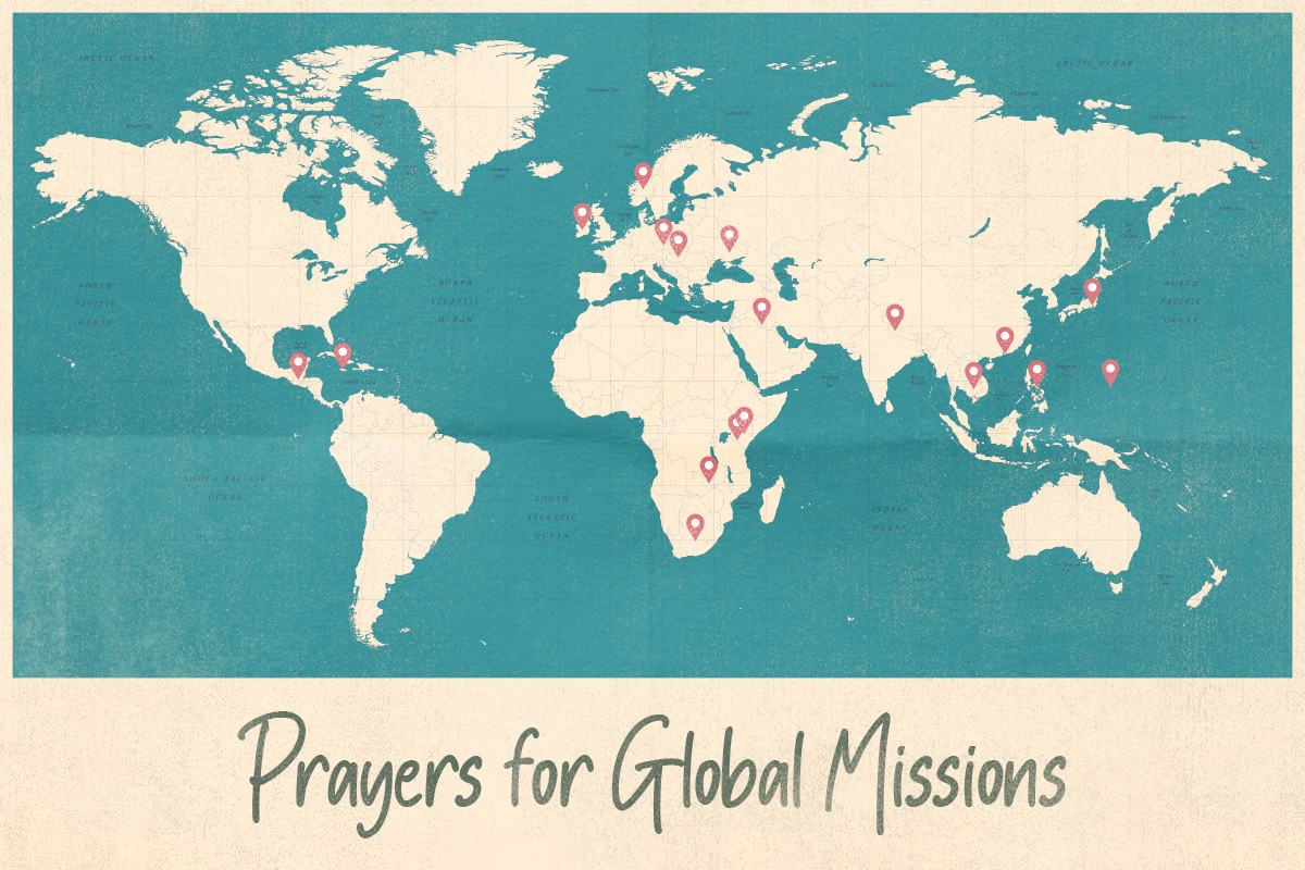 Thank you for subscribing to our Prayers for Global Missions